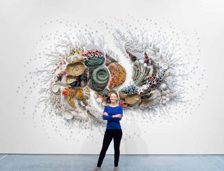 Artist Courtney Mattison details beauty, and bleaching, of coral reefs ...