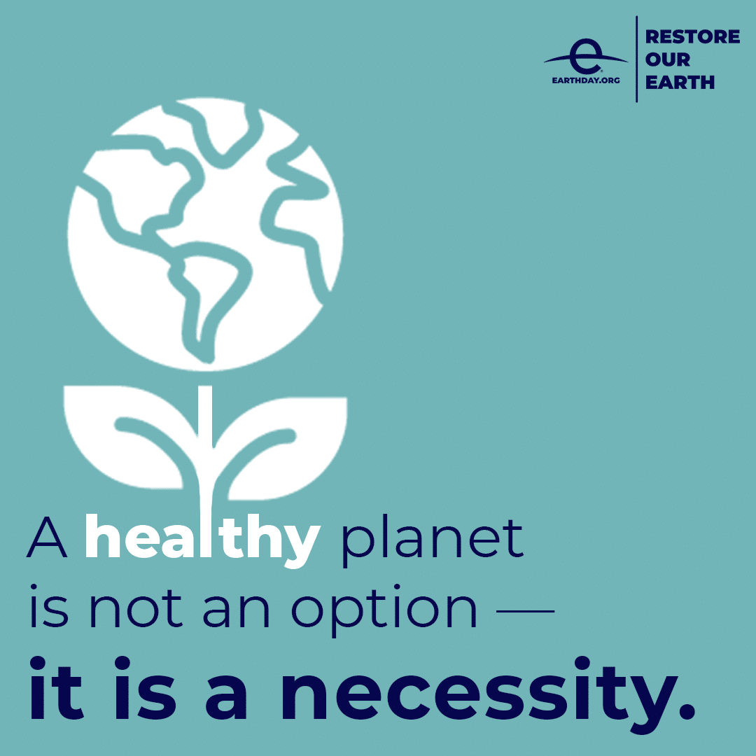 Restore Our Earth Social Graphics - Earth Day