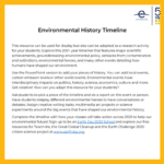 Environmental History Timelines | Earth Day