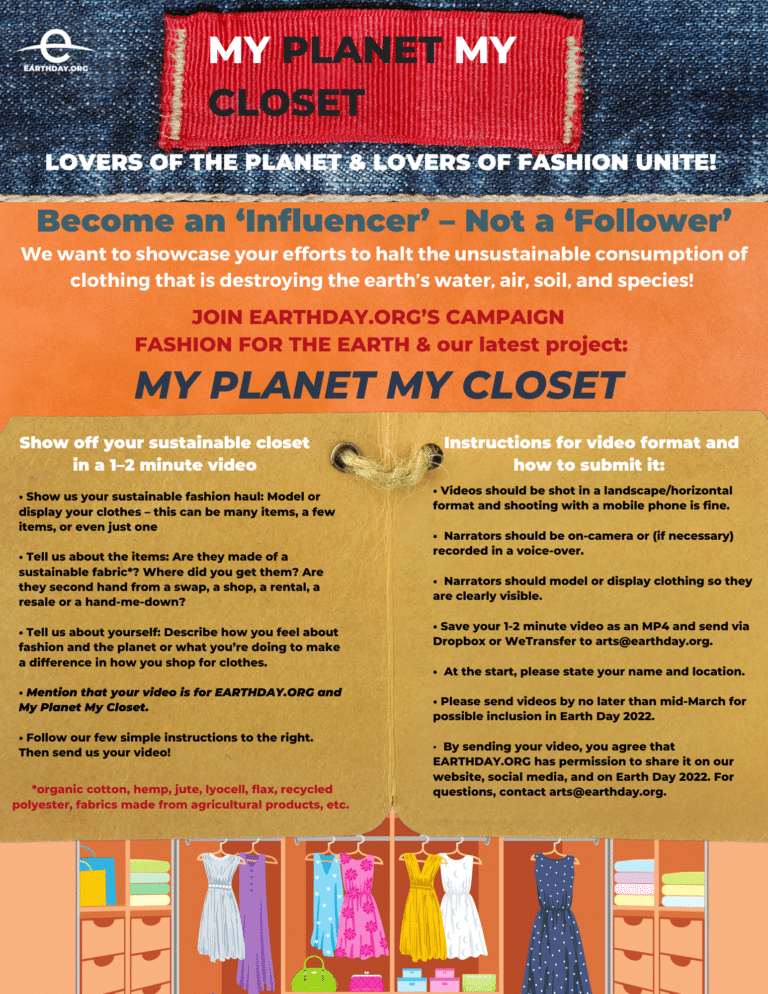 Fashion for the Earth - EARTHDAY.ORG
