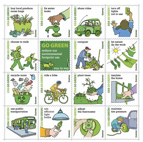 The Green Seal: Five Postage Stamps That Stood Up for the Earth - Earth Day